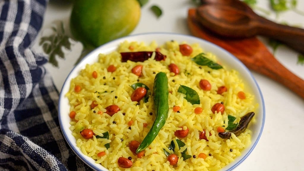 ಯುಗಾದಿ ಸ್ಪೆಷಲ್ ಮಾವಿನಕಾಯಿ ಚಿತ್ರಾನ್ನ