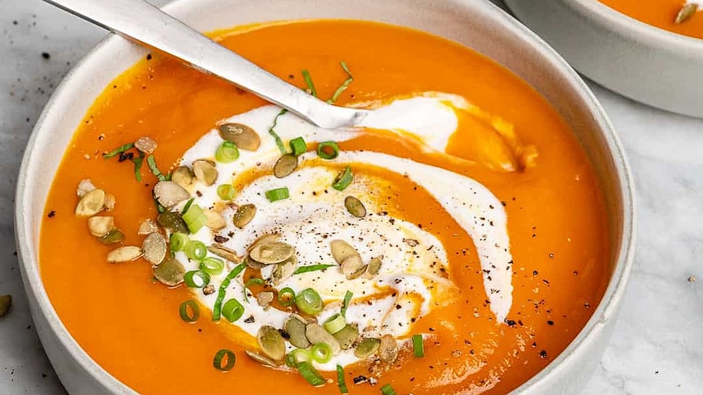 ಕುಂಬಳಕಾಯಿ ಸೂಪ್ - Pumpkin soup Recipe in Kannada