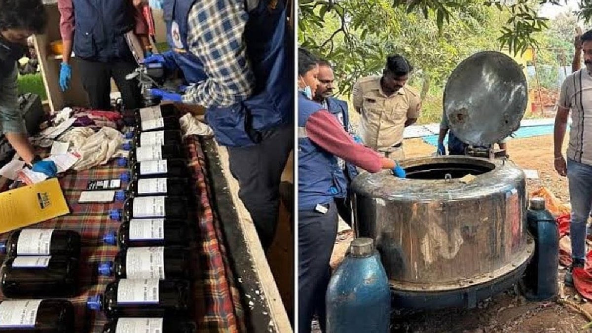 ಬೆಂಗಳೂರಲ್ಲಿ ಮೂರು ಡ್ರಗ್ಸ್ ಫ್ಯಾಕ್ಟರಿ ಪತ್ತೆ: ನಾಲ್ವರ ಬಂಧನ; 1.2 ಕೋಟಿ ರೂ ...