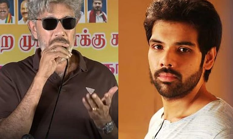 Tamil Nadu Election விஜய் வசனத்தால் சத்யராஜ் பேச்சுக்கு சிபிராஜ் பதிலடி ...