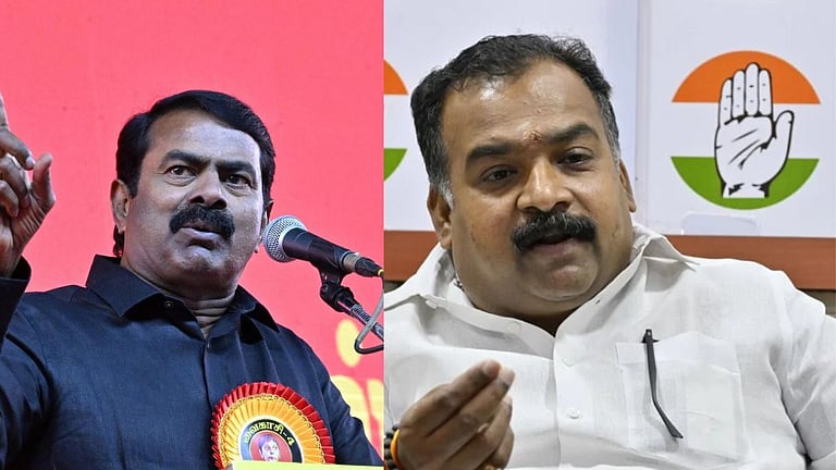 Seeman Manickam Tagore அரசியல் வார்த்தை போர்: சீமான் விமர்சனத்துக்கு ...