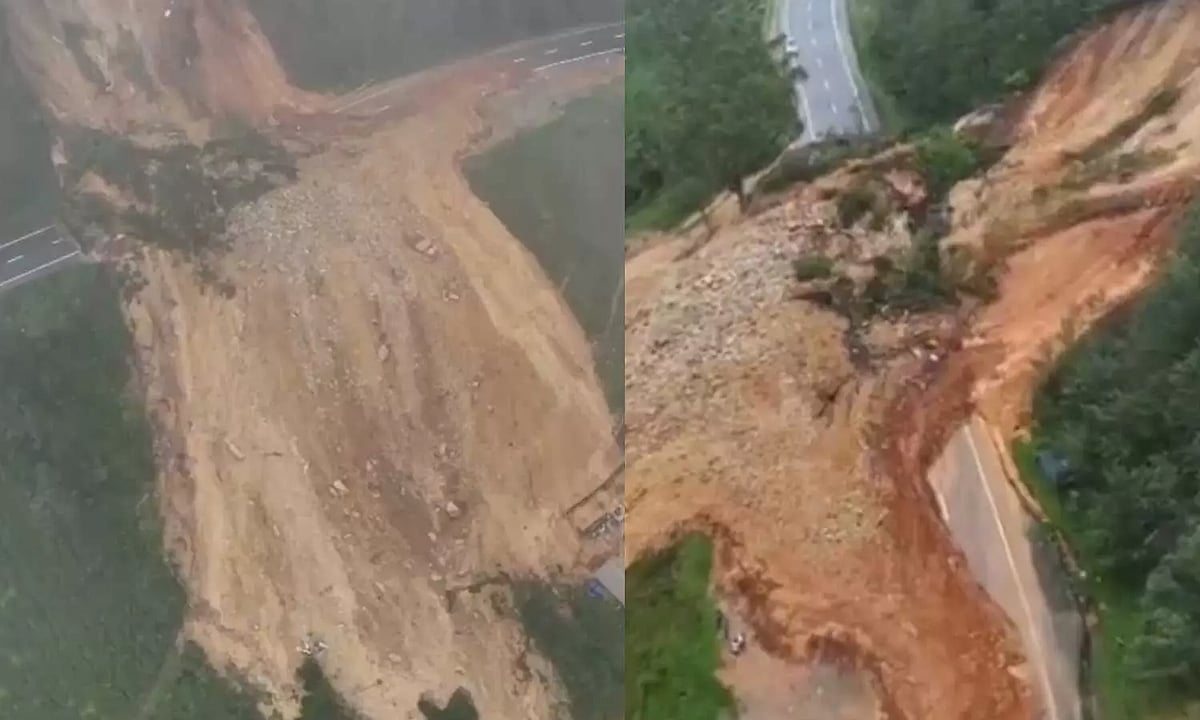 கனமழையால் இடுக்கியில் நிலச்சரிவு: மூணார் - தேனி சாலையில் போக்குவரத்து ...