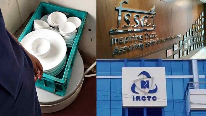 FSSAI notice to IRCTC over video showing utensils washed in train toilet