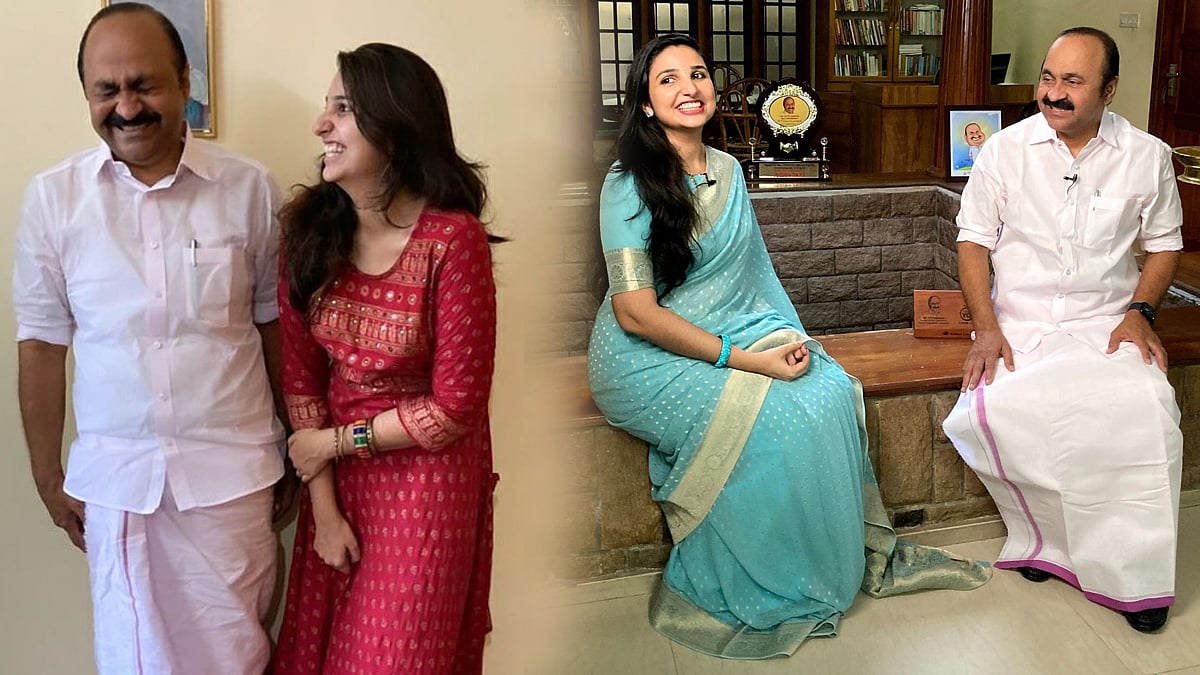 "പദ്മനാഭന്‍റെ മണ്ണിൽ ഇനി എന്‍റെ ശ്രീ പദ്മനാഭൻ വാഴും"; സതീശനെ പുകഴ്ത്തി ...