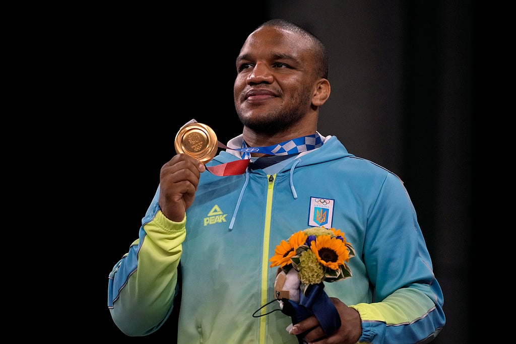 Ukrainian wrestler and member of parliament has a goal for Paris: 'Show ...
