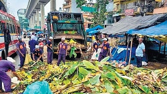 6K tonnes of festive wet waste likely in next two days in Bengaluru