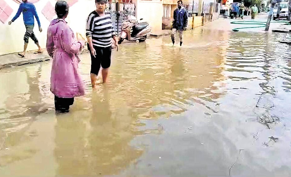 Residents fume as Sai Layout floods yet again in Bengaluru
