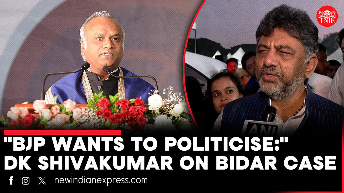 Bidar Contractor suicide case | DK Shivkumar counters BJP's demand for ...