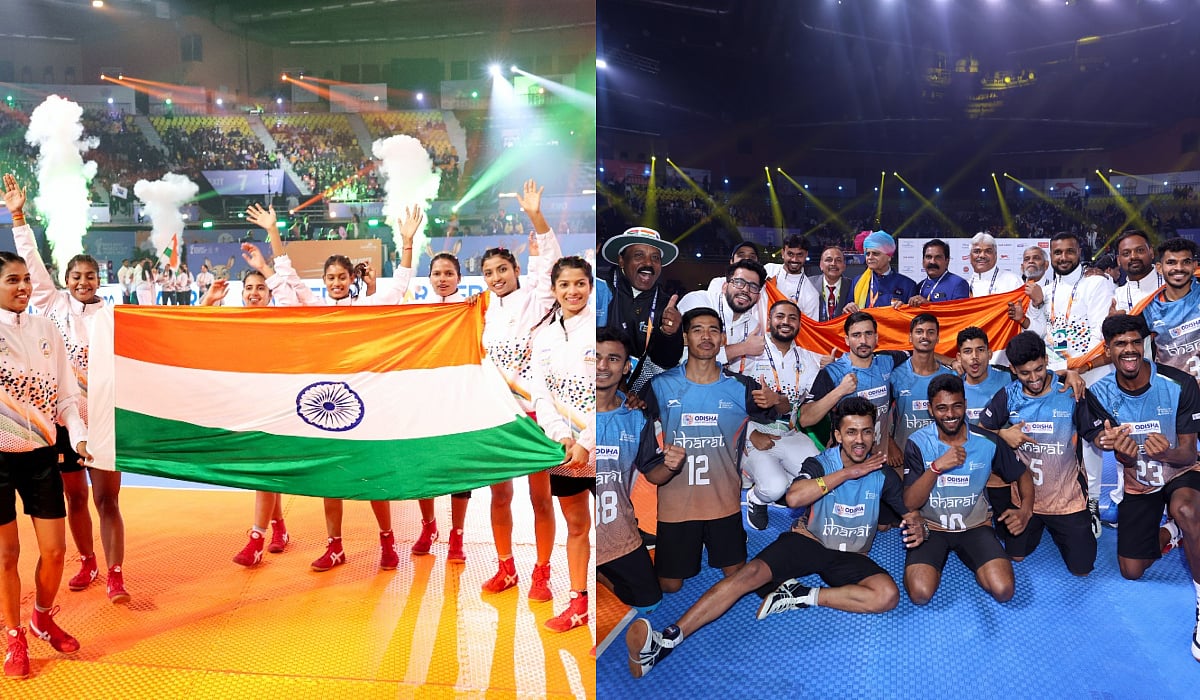 Kho Kho World Cup: Indian women's, men's team crowned champions