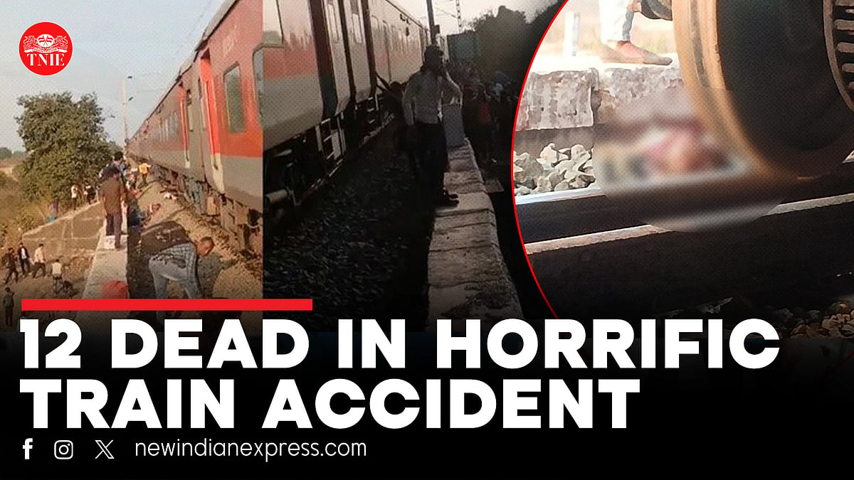 At least 12 dead after train runs over passengers who jumped to tracks ...