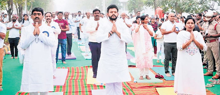 Ratha Saptami fete commences at Arasavilli