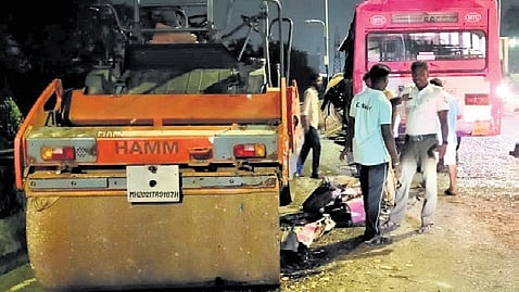 MTC bus rams road-roller on bridge, over 10 passengers hurt in Chennai