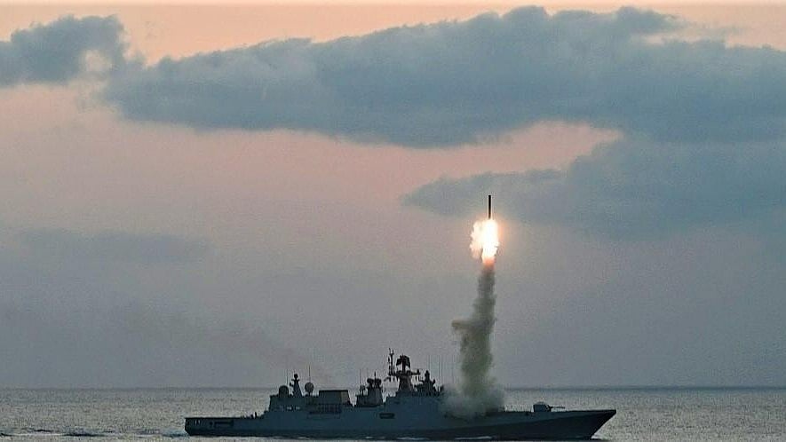 'Anytime, anywhere': Indian Navy shares visuals of missile tests ...