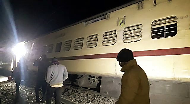 Train derailment attempts foiled in Uttar Pradesh; wooden blocks found ...