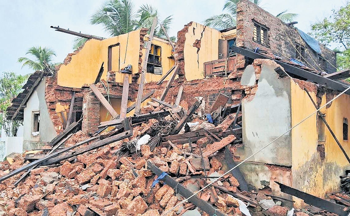 Five dead, 13 missing as Kerala reels under monsoon fury