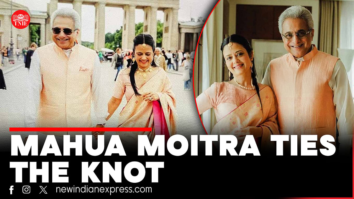 TMC's Mahua Moitra marries BJD’s Pinaki Misra in Germany | Secret Wedding?