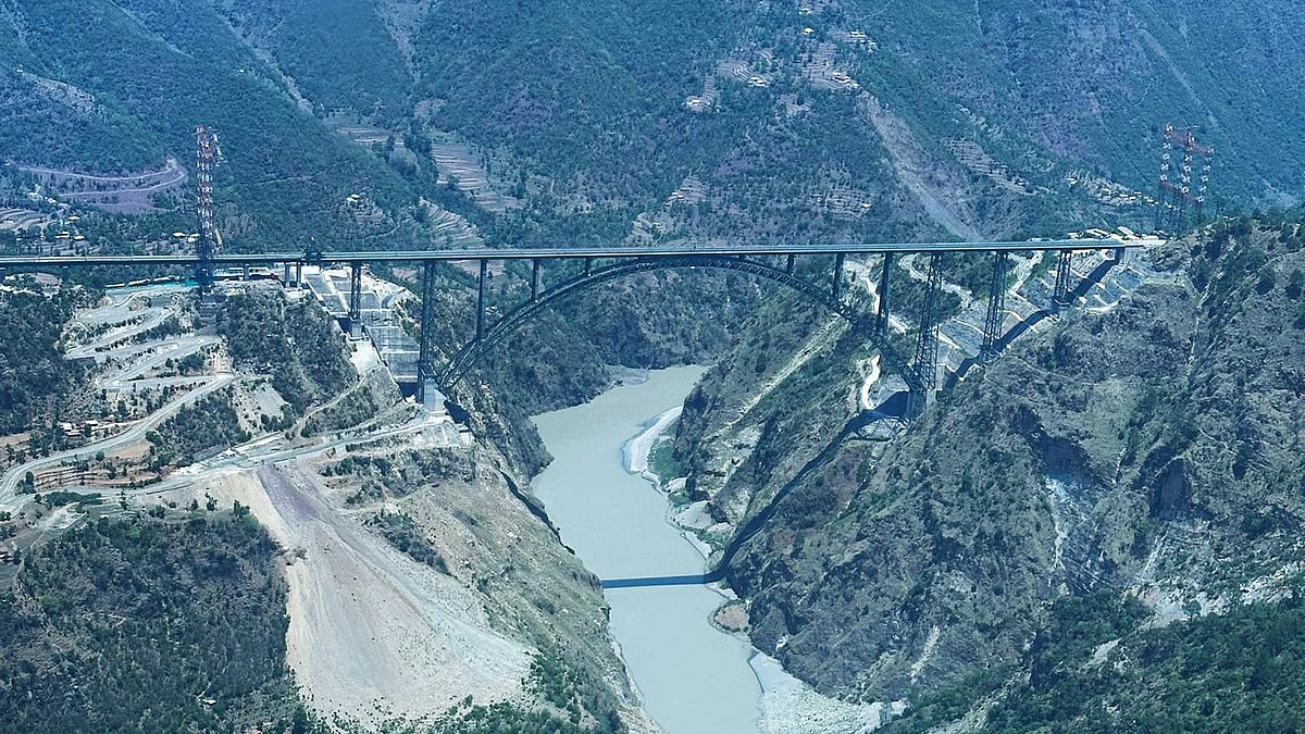 Chenab bridge: Kashmir's century-old dream comes true as the mountain ...