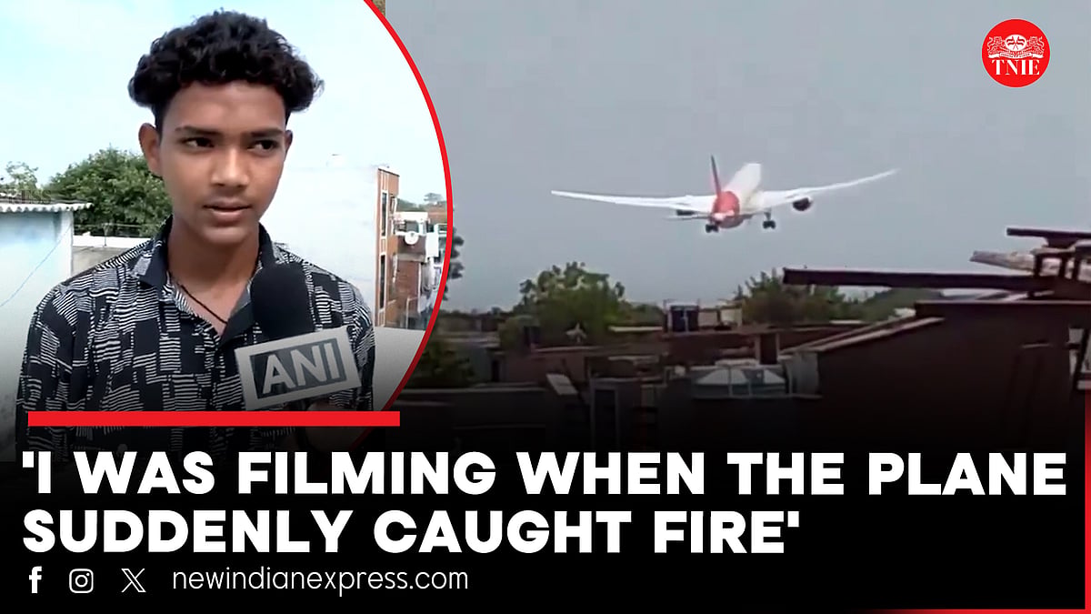 Aryan Asari, the boy who recorded the viral plane crash video, talks ...