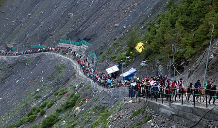 Amarnath Yatra routes declared ‘No-Fly zones’; helicopter service for ...