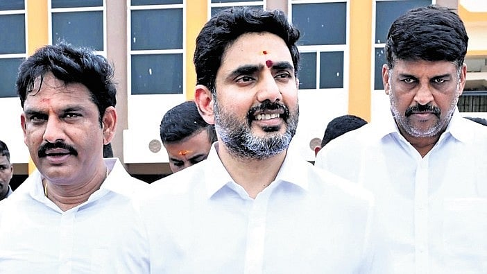 Nara Lokesh inaugurates Dr DVR Sainik School in Bapatla; hails ...