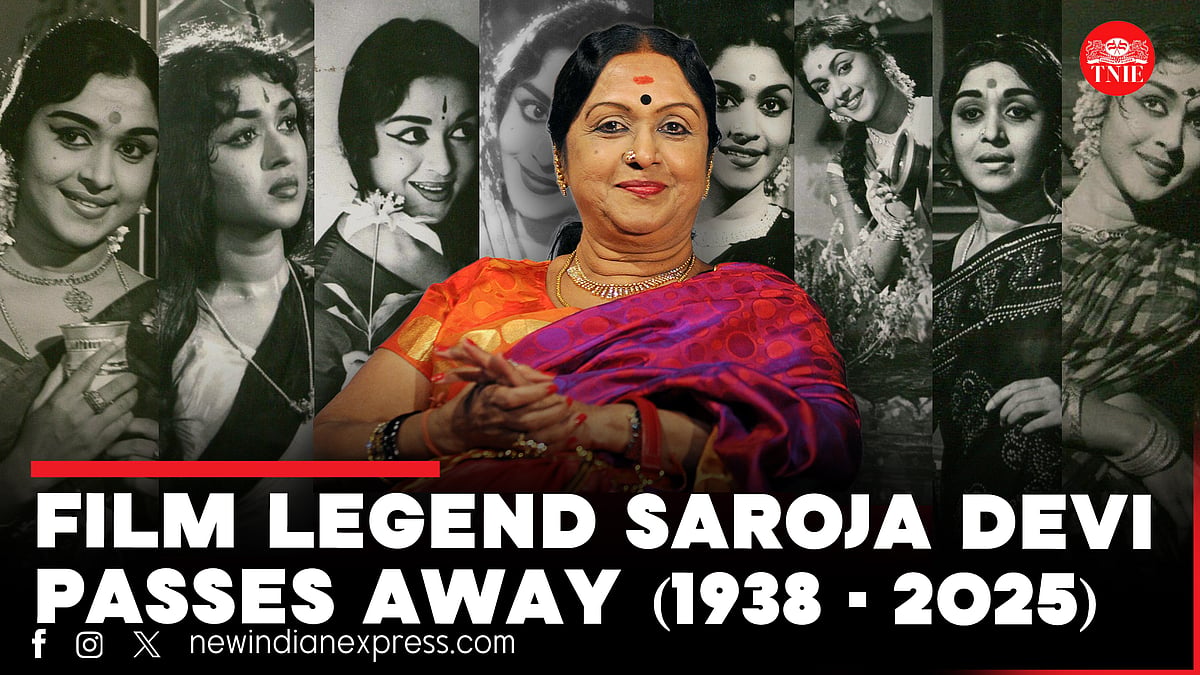 Veteran actress B Saroja Devi passes away at 87 | The curtain falls for ...
