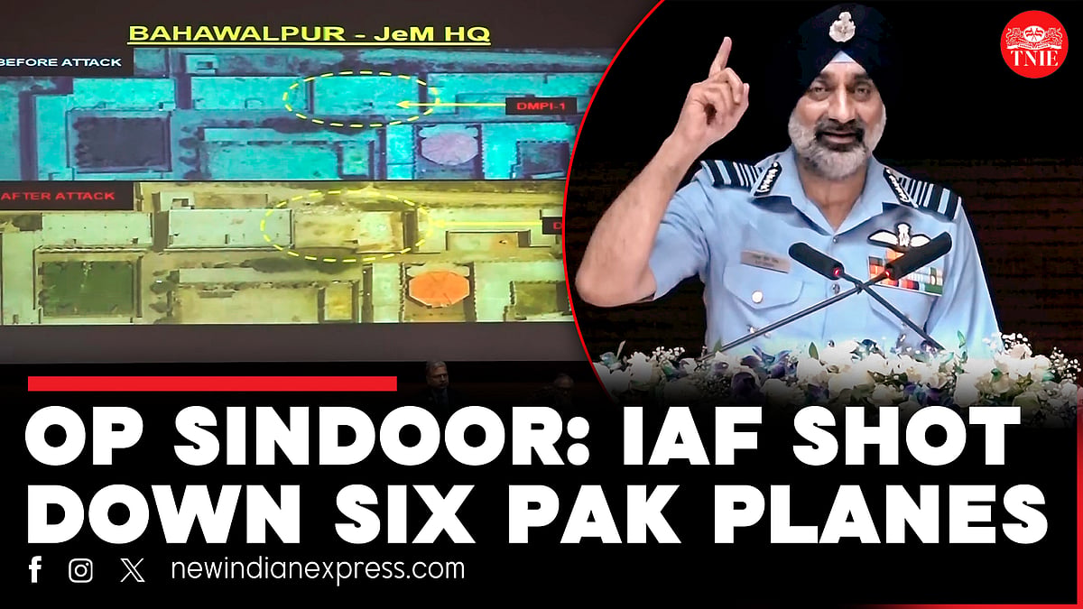 Op Sindoor: Air Chief Marshal Amar Preet Singh says IAF shot down 6 ...
