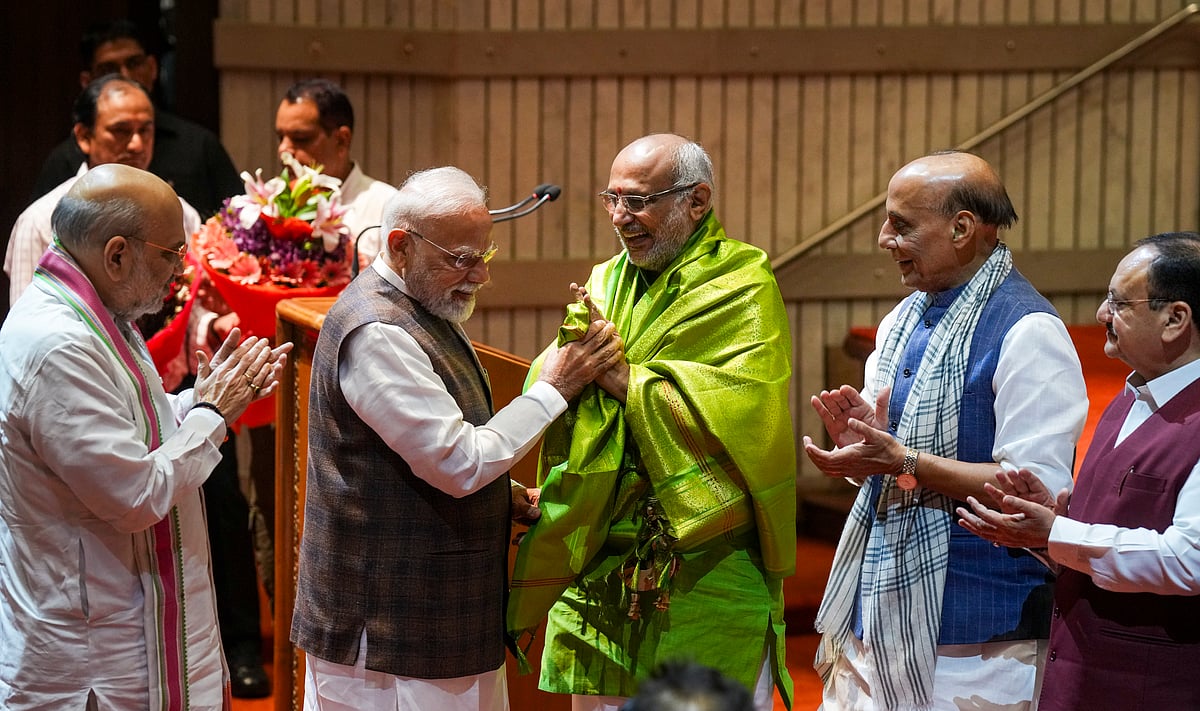 PM Modi appeals for unanimous election of Radhakrishnan as vice president