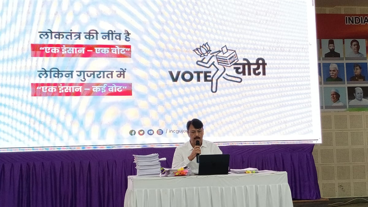 Gujarat Congress alleges 30,000 fake voters in Union Minister C R Patil ...