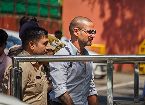 ED questions cricketer Shikhar Dhawan in 1xBet online betting case