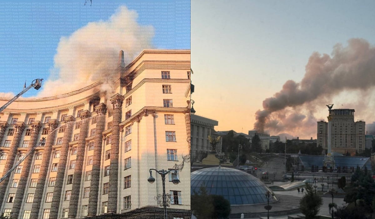 Infant among four killed as Russia launches 'largest-ever' air attack ...