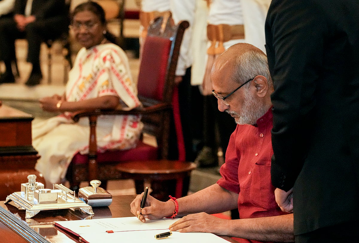 CP Radhakrishnan sworn in as India’s 15th Vice President