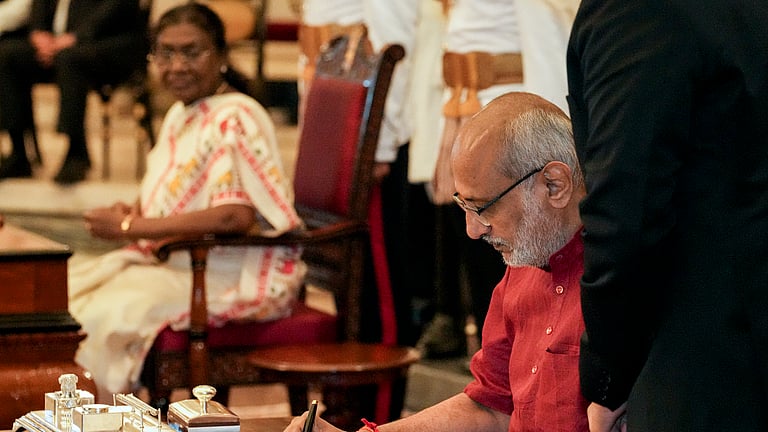 CP Radhakrishnan sworn in as India’s 15th Vice President