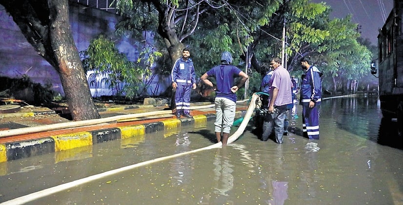 Three persons feared washed away in Hyderabad rains
