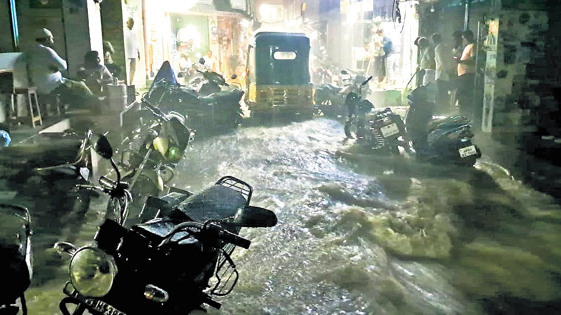 Four including two children washed away in Rayachoti floods