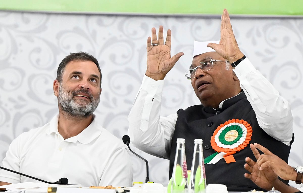 BJP pushed Bihar CM Nitish into 'mental retirement', says Kharge at CWC ...