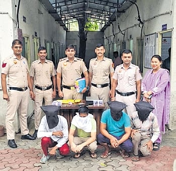 Five arrested in large-scale social media investment fraud racket in Delhi