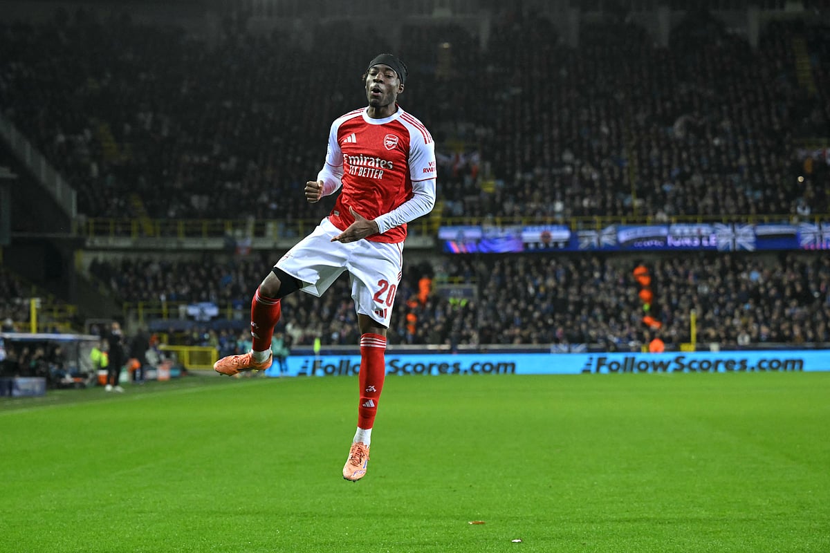Arsenal crush Club Brugge to keep 100 per cent Champions League record