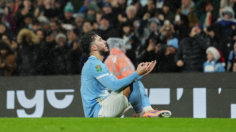 Cherki pulls out Haaland celebrations after wonder goal in Man City's ...