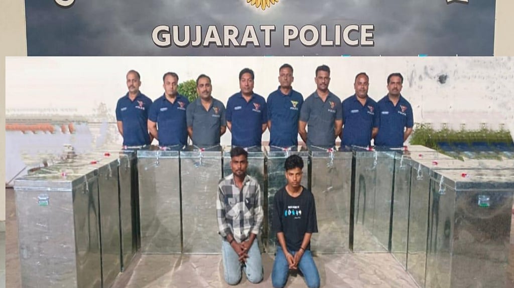 Gujarat Police busts smuggling plot, seizes 406 kg ganja worth Rs 2.3 crore