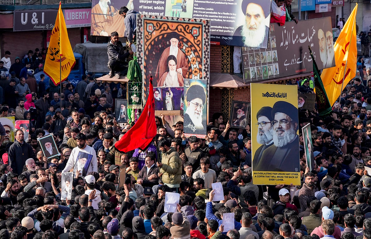 Shia Muslims protest in Kashmir following killing of Iran’s supreme ...