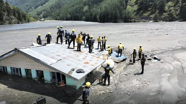 Ice patch collapse triggered Dharali flash flood, ISRO satellite ...