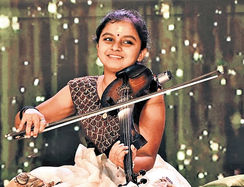 Hitting the right notes, 12-year-old Ganga makes waves with ‘Tharangam’