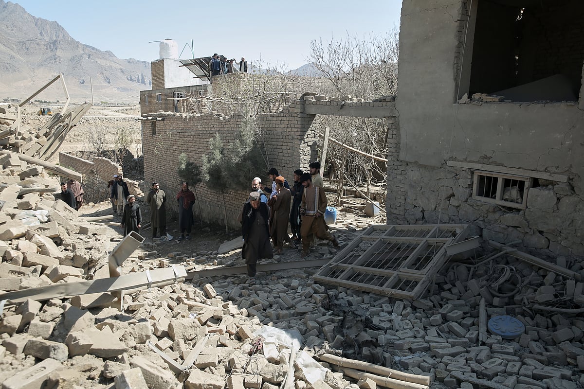 Pakistan says hit military facilities, 'terrorist hideouts' in Afghanistan