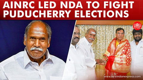 BJP-AINRC seat-sharing finalised in Puducherry after Shah’s push; CM ...