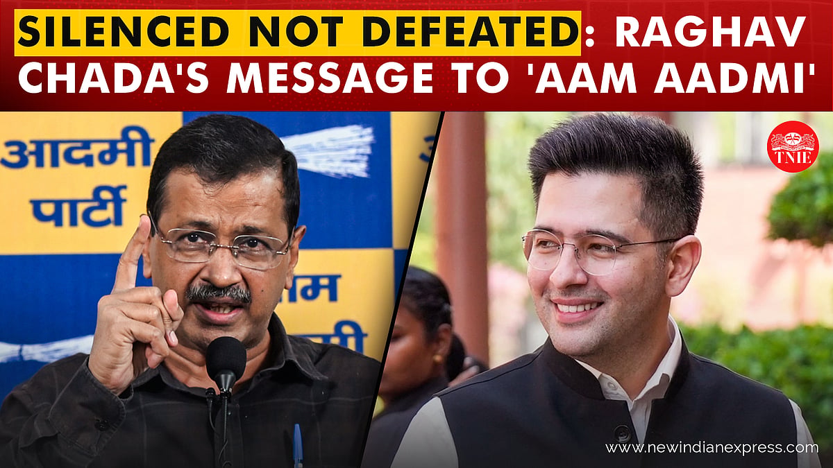 'Silenced, not defeated': Raghav Chadha slams AAP after Rajya Sabha ...