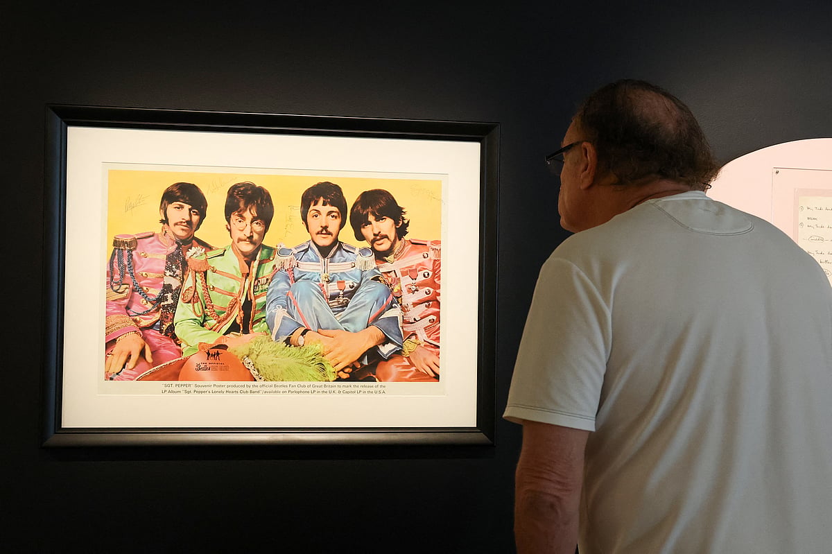 Now it's all come together: Forgotten 'Beatles' photos released