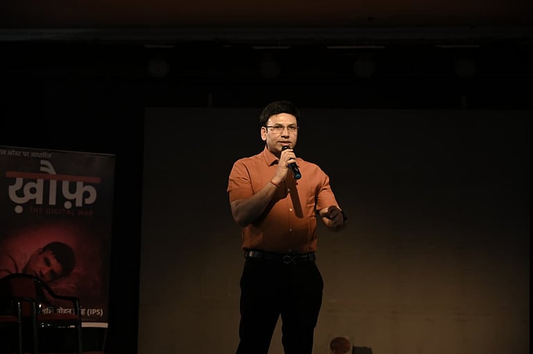 IPS officer turns filmmaker to tackle cyber fraud with ‘Khauf - The ...