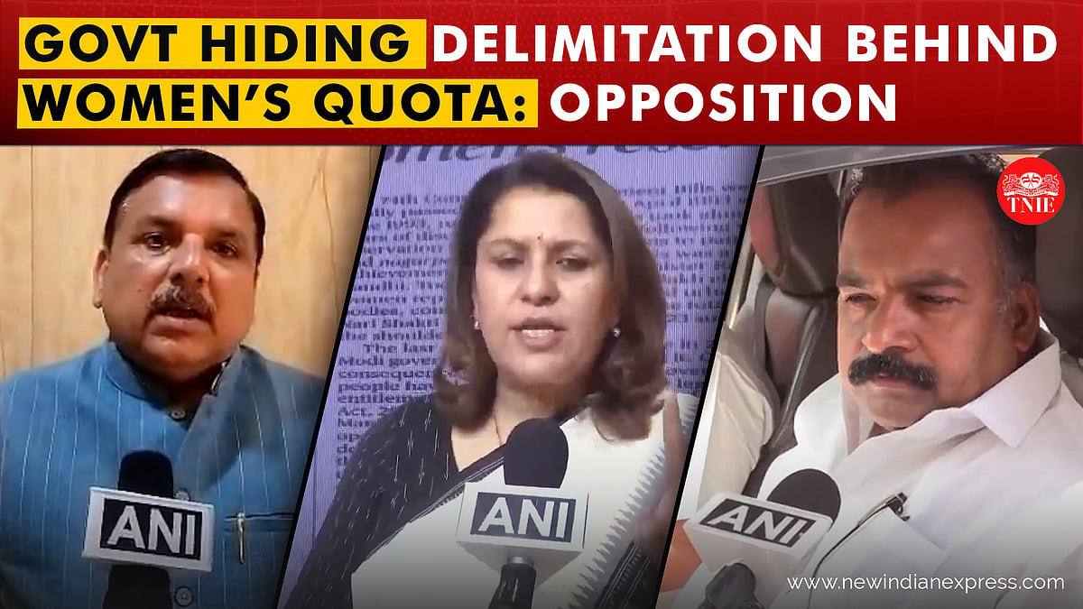 This Is Delimitation, Not Women’s Reservation: Opposition MPs Slam ...