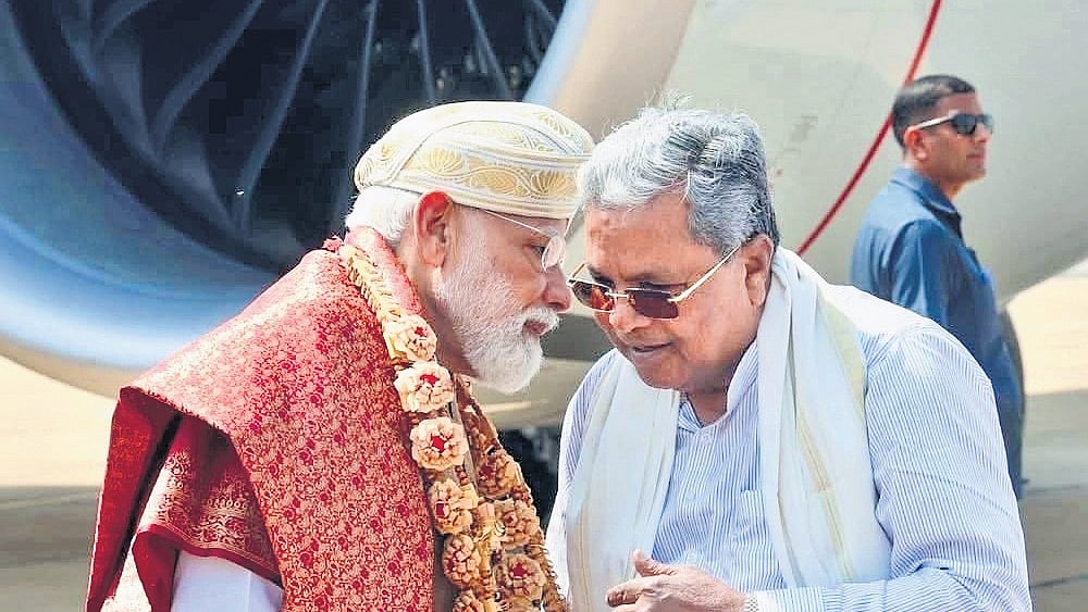 Karnataka CM hands over pending project list to PM, seeks urgent nod