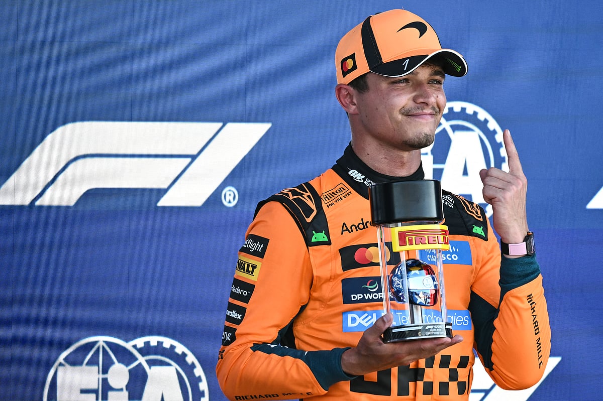 Miami Grand Prix: Lando Norris on sprint pole as McLaren shine again